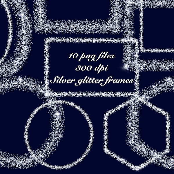 Glitter Frames - Etsy