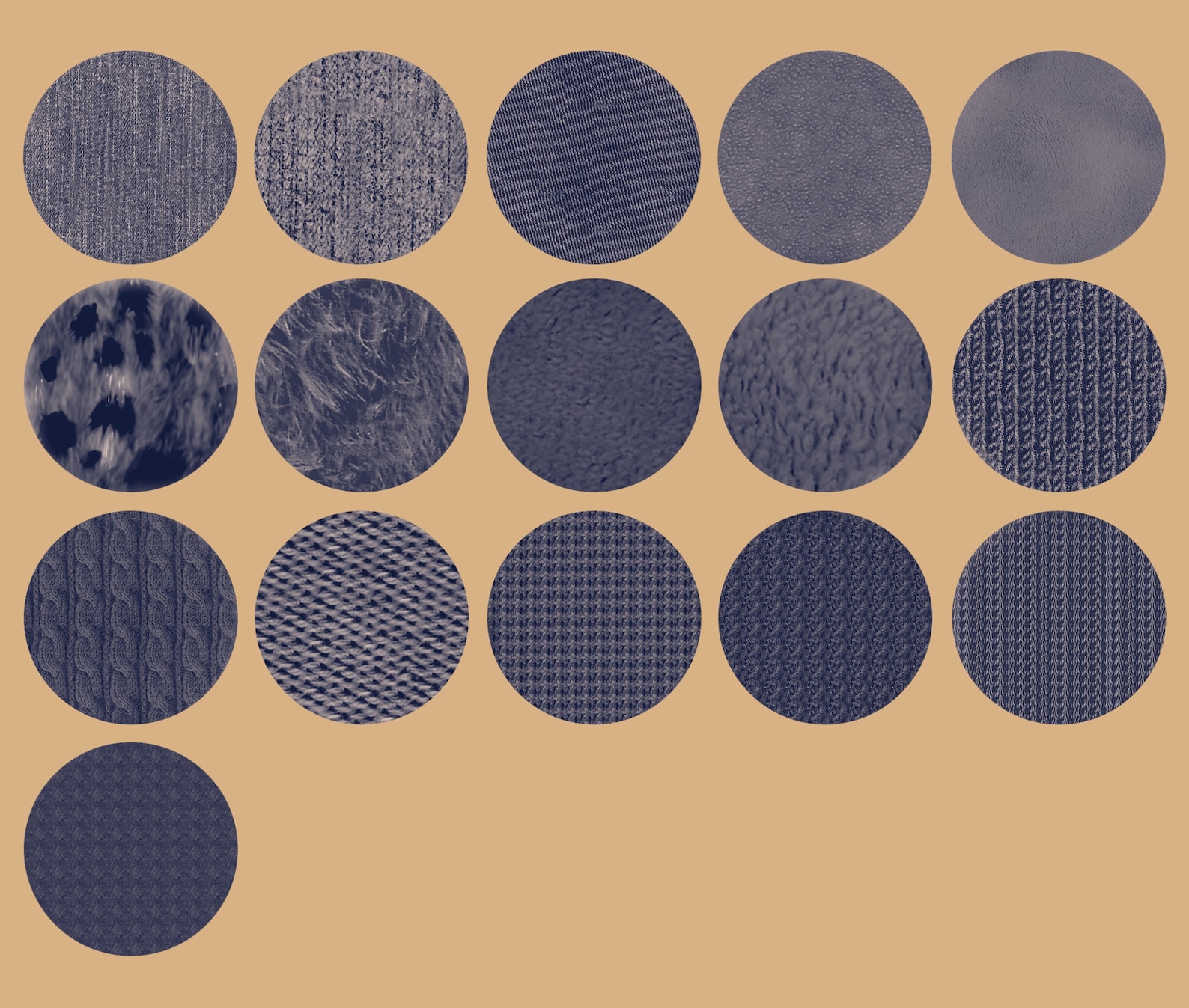 Procreate Fabric Brushes, Procreate Texture Brushes, Brush Set for ...