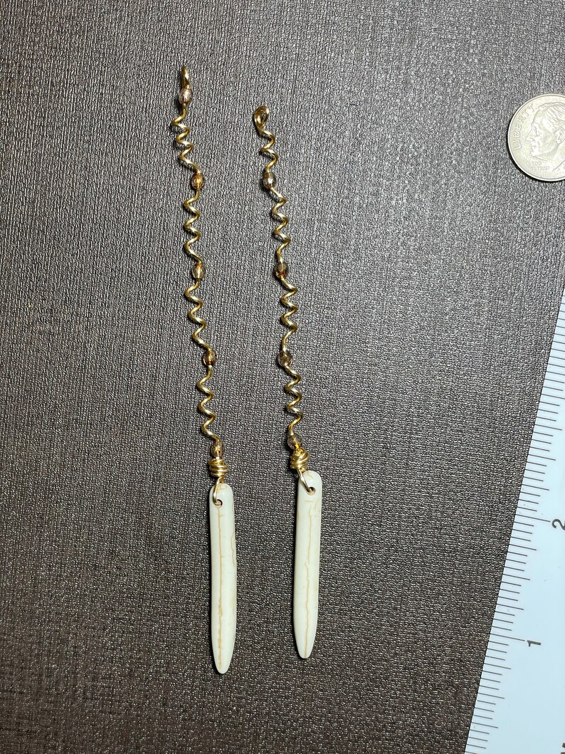 White Turquoise Spike Bead Sisterlock Loc Jewelry Set Ivory - Etsy