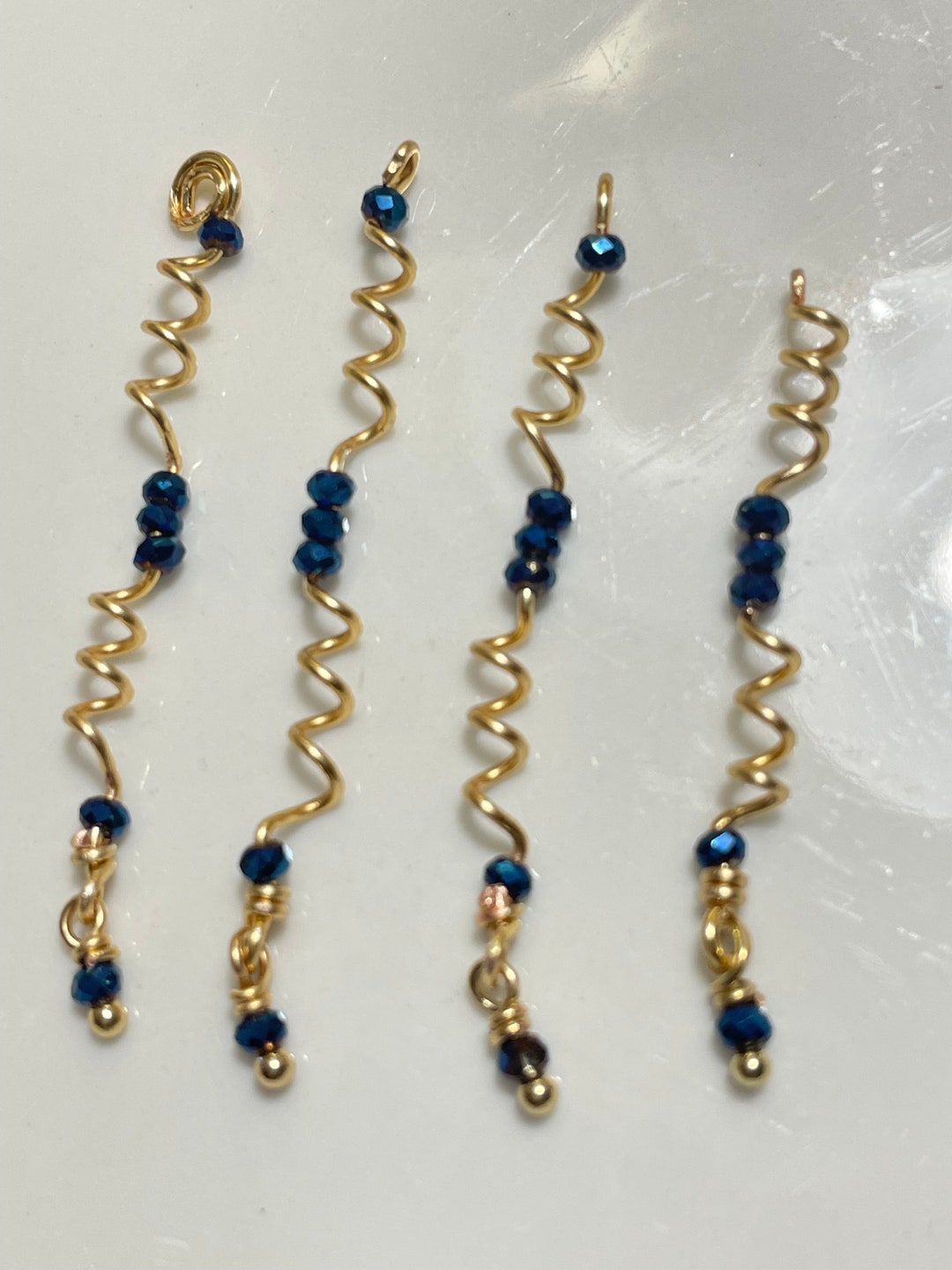 Sisterlock Jewelry Set Jewel Toned Rich Blue - Etsy