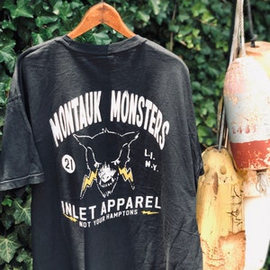 MONTAUK MONSTER TEE || Inlet Apparel - Etsy