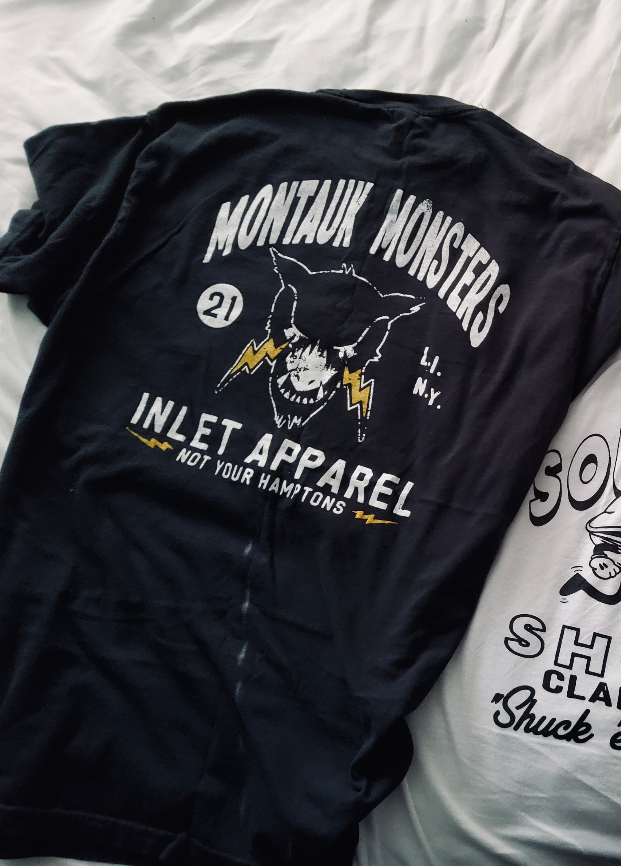 MONTAUK MONSTER TEE || Inlet Apparel - Etsy