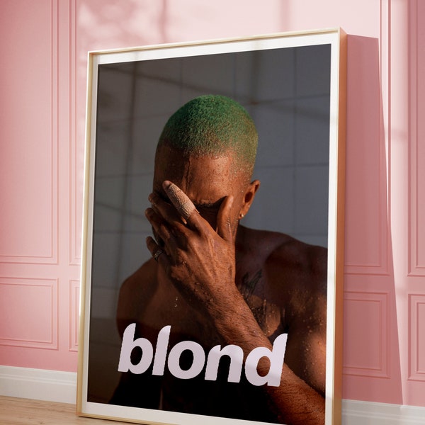 Blond Music Poster - Etsy