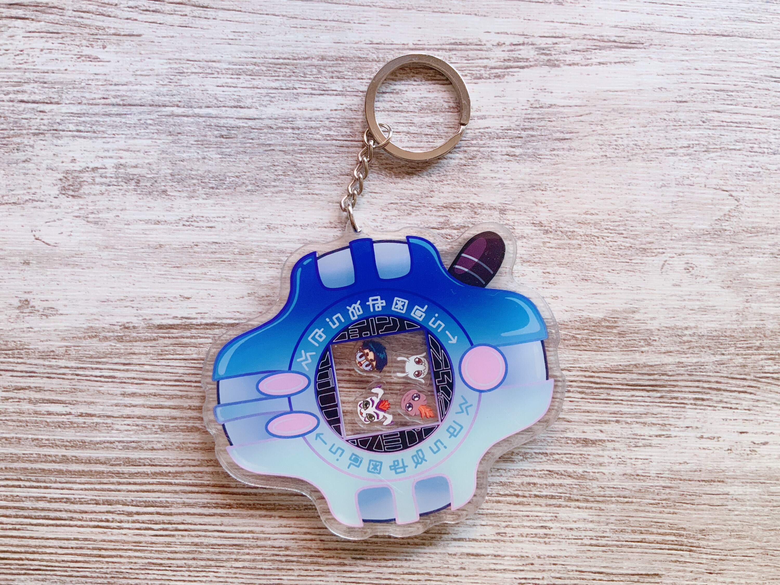 Digivice Evolutions Digimon Shaker Keychain - Etsy UK