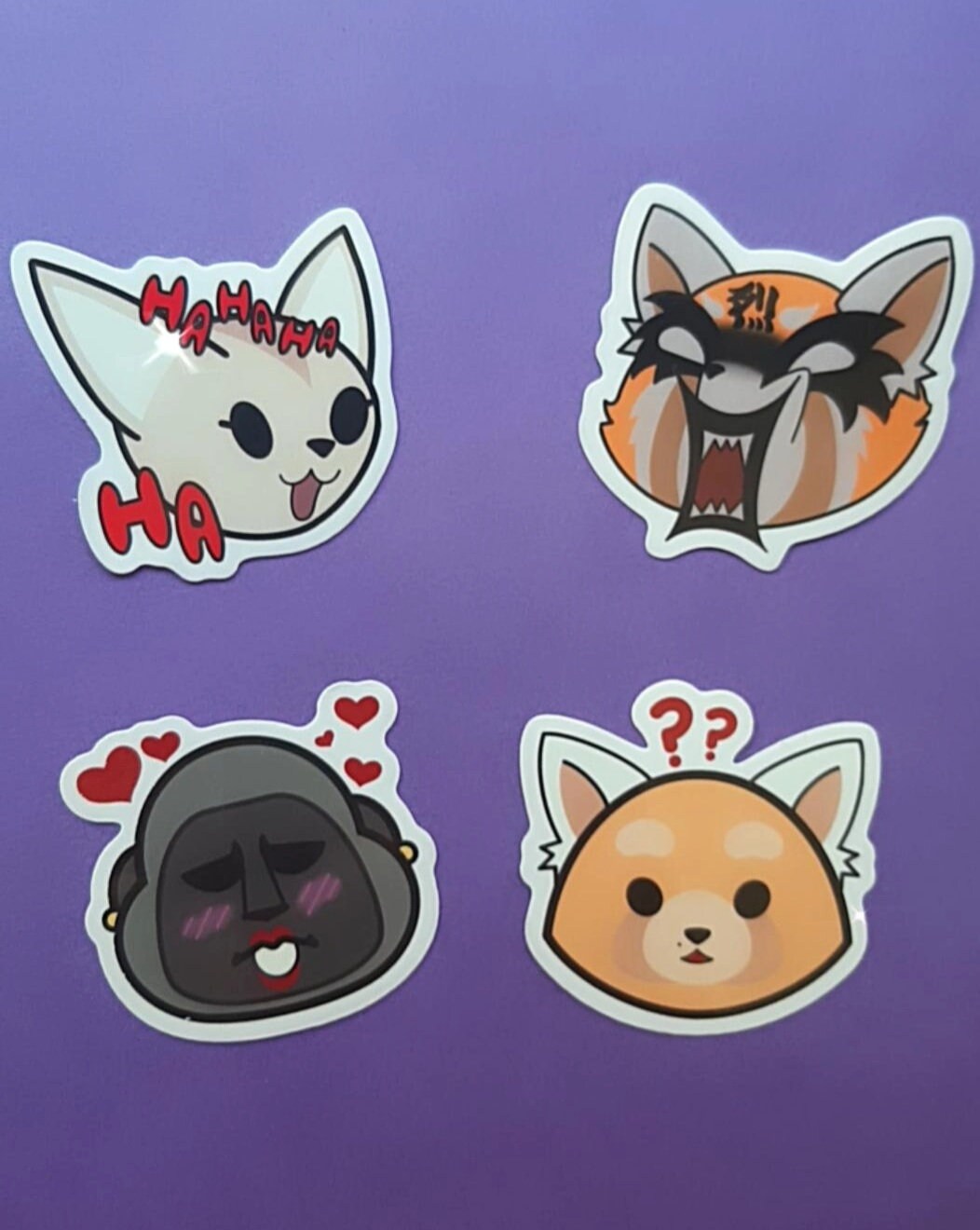 Aggretsuko Stikers Pegatinas | Etsy
