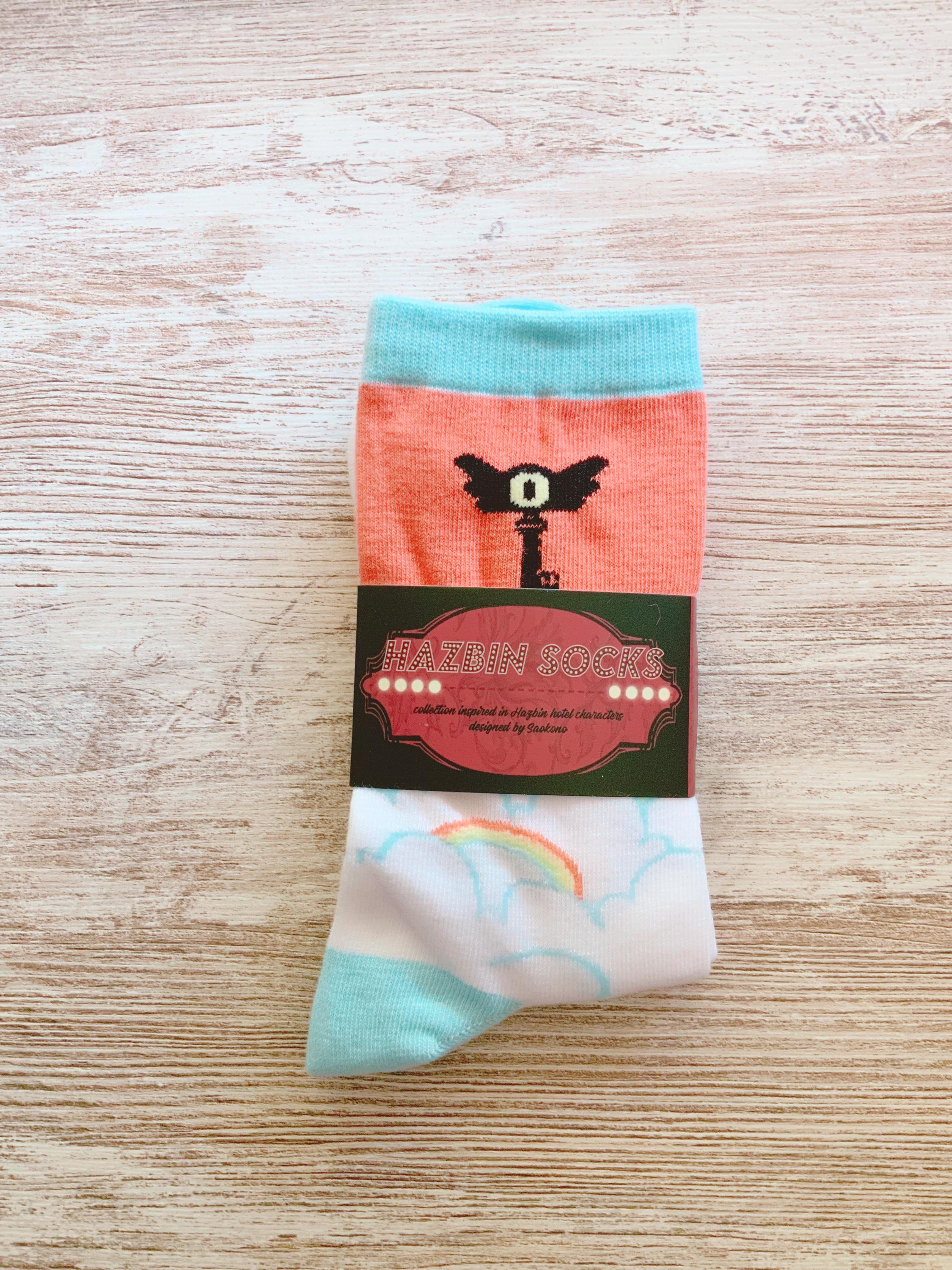 Hazbin Hotel Socks Adam Vox Valentino Emiliy Niffty Sirpentious Charlie ...