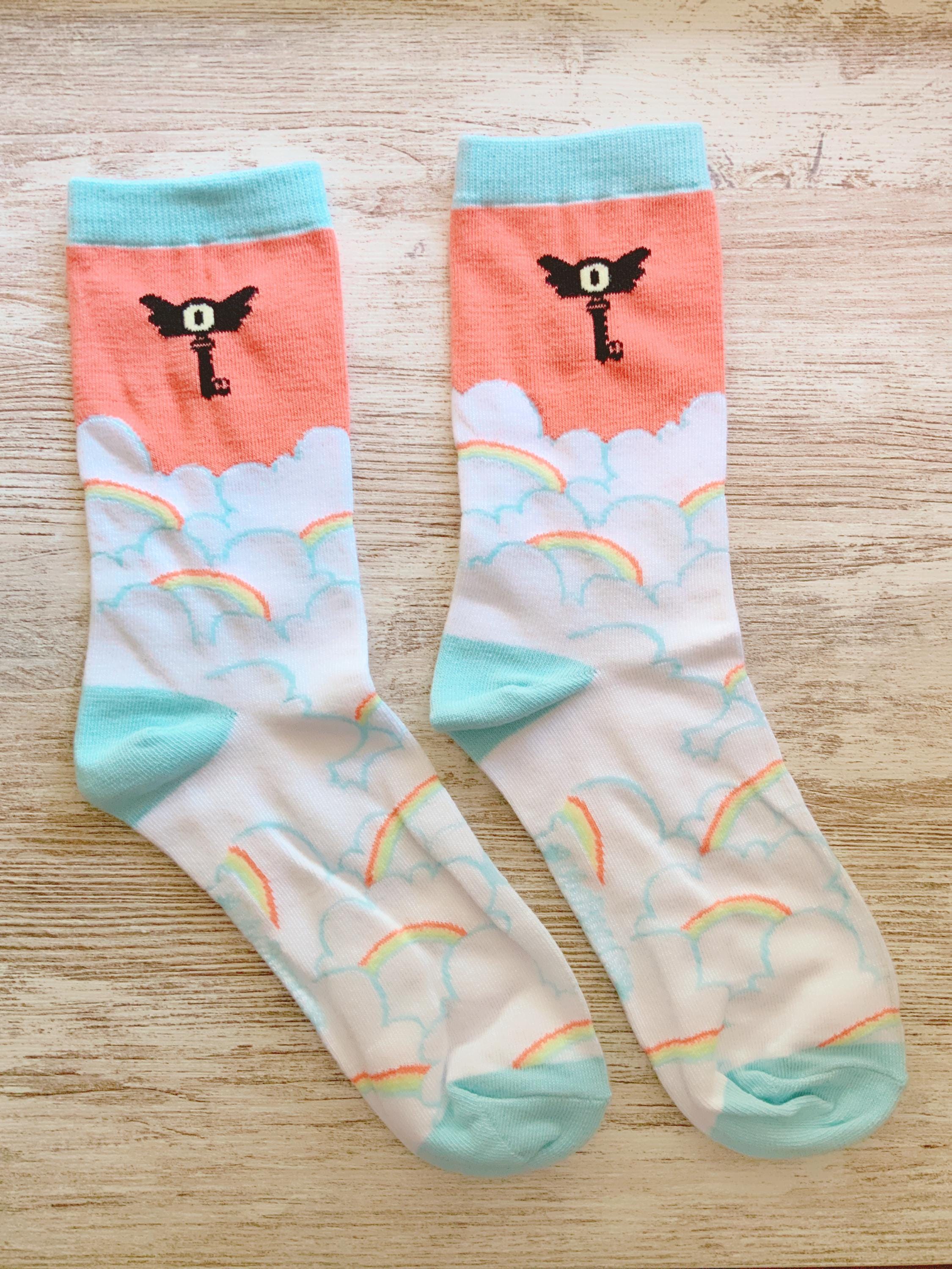 Hazbin Hotel Socks Alastor Charlie Lucifer Angel Dust Emily Adam Niffty ...