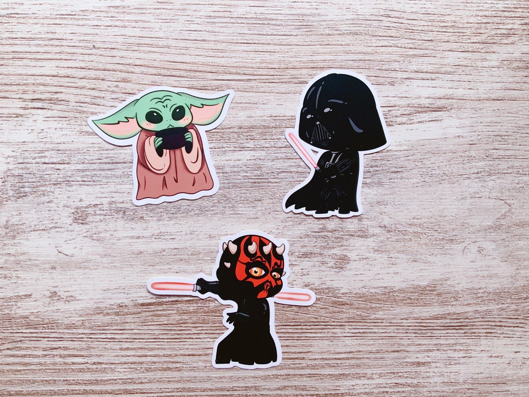Star Wars Stikers Pegatinas - Etsy