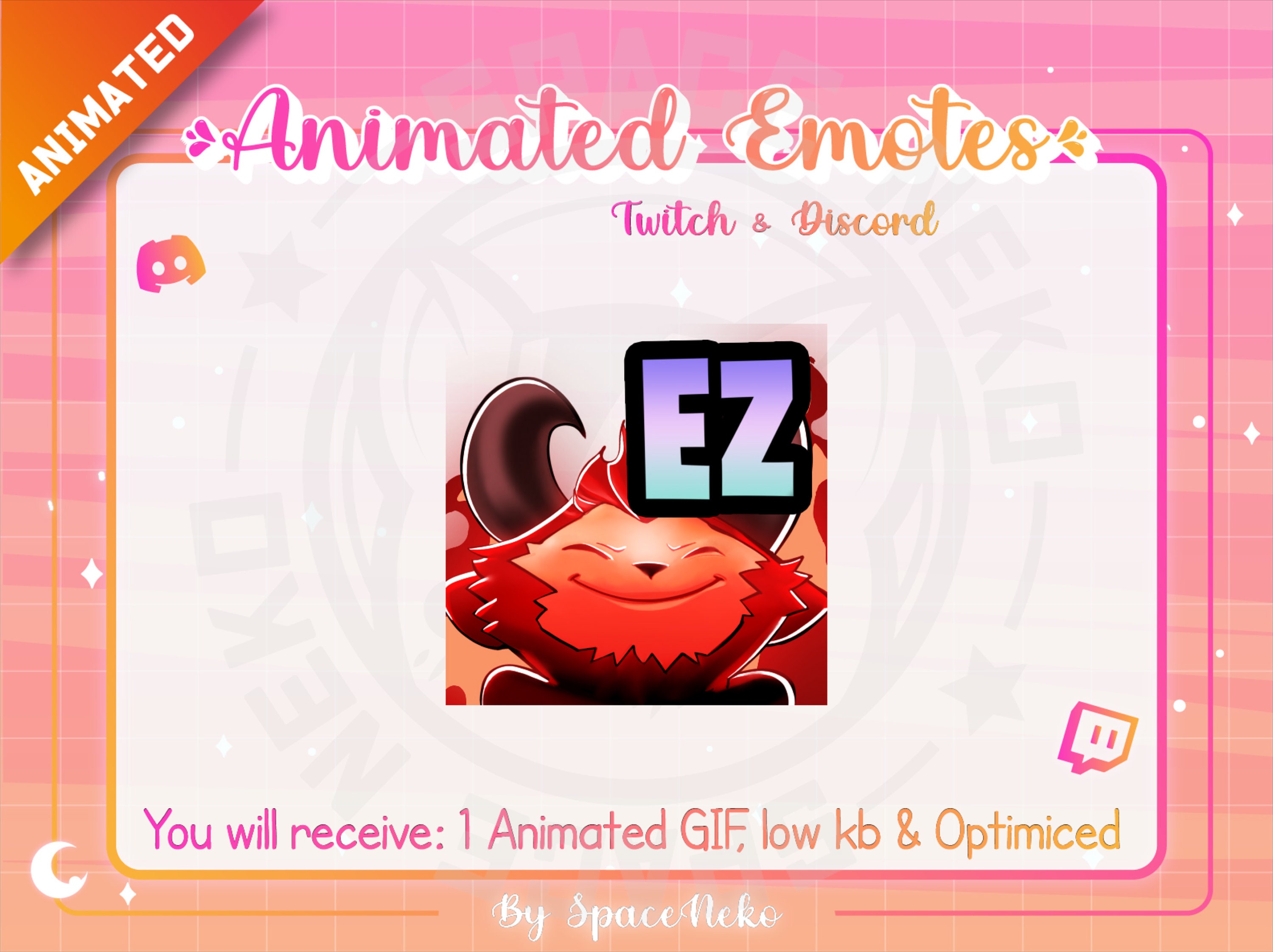 Animated Chibi Cute Emote for Twitch and Discord Lol Teemo Anime EZ ...