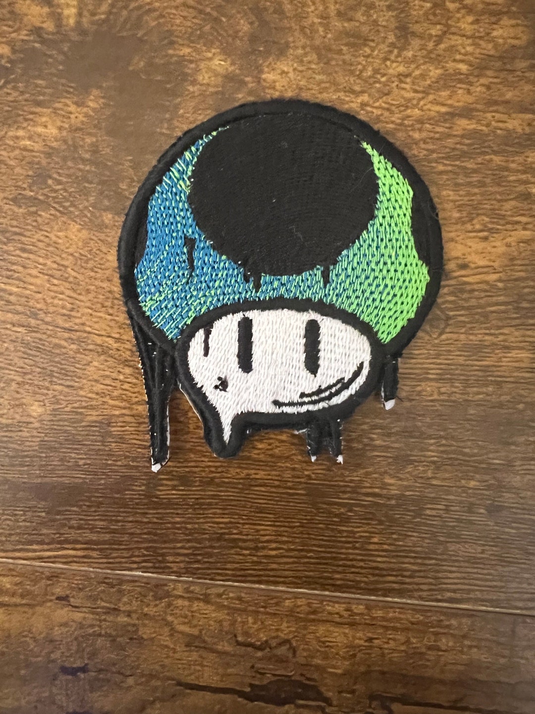 Super Mar!o Mushroom Iron on Patch - Etsy