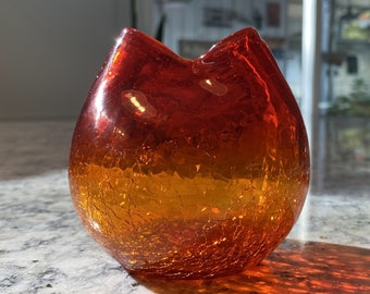 Blenko Vase | Etsy