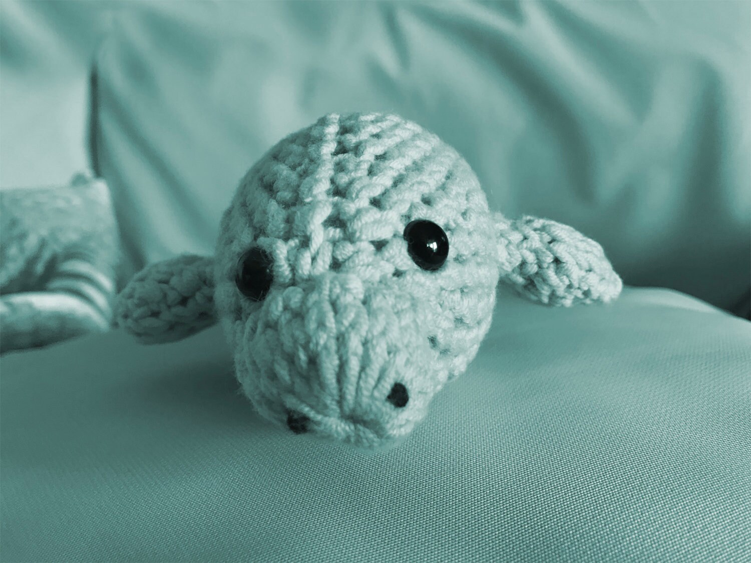 Knitted Manatee Pattern, Digital Download, Knitted Flat - Etsy