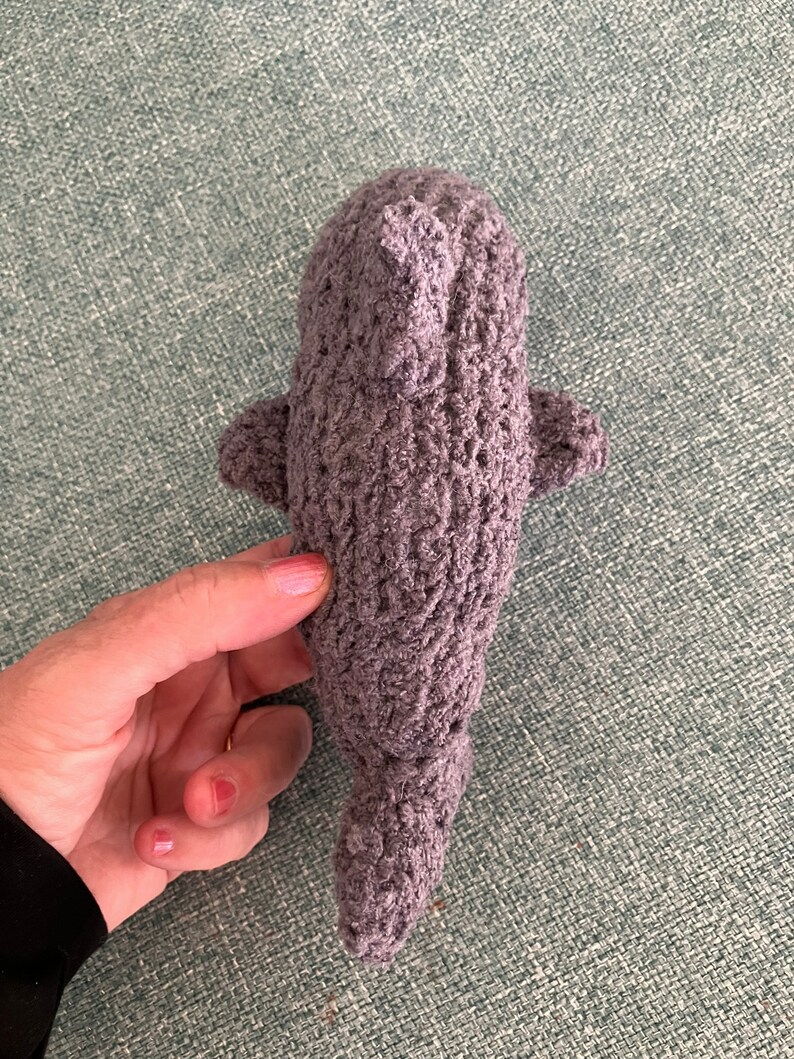 Baby Shark Knitting Pattern, Digital Download, Knitted Flat - Etsy