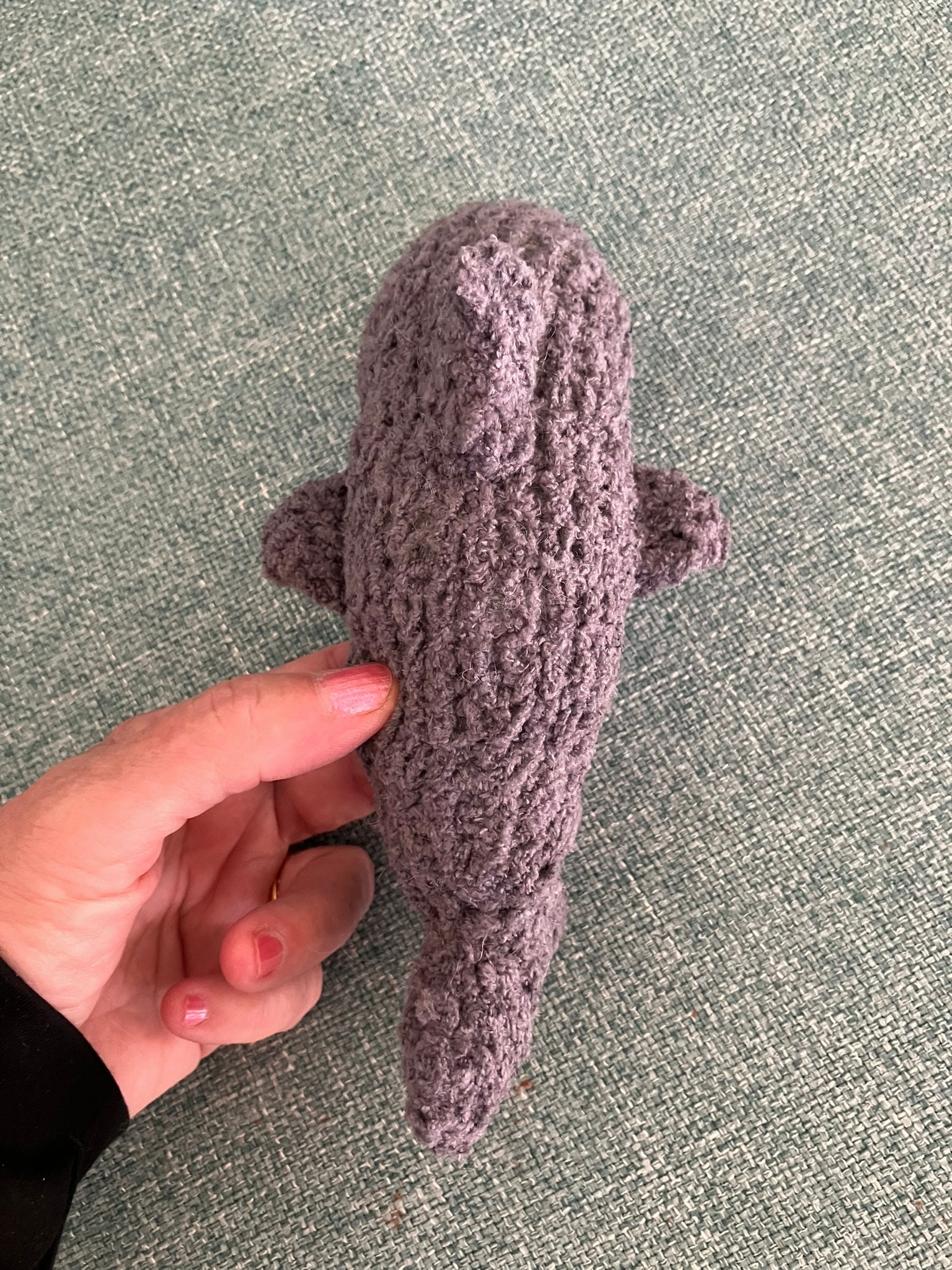 Baby Shark Knitting Pattern, Digital Download, Knitted Flat - Etsy