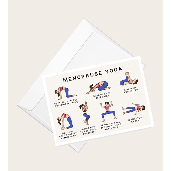 Yoga Note Cards - Etsy