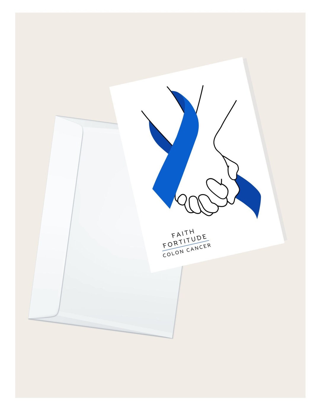 Colon Cancer Encouragement Card - Etsy