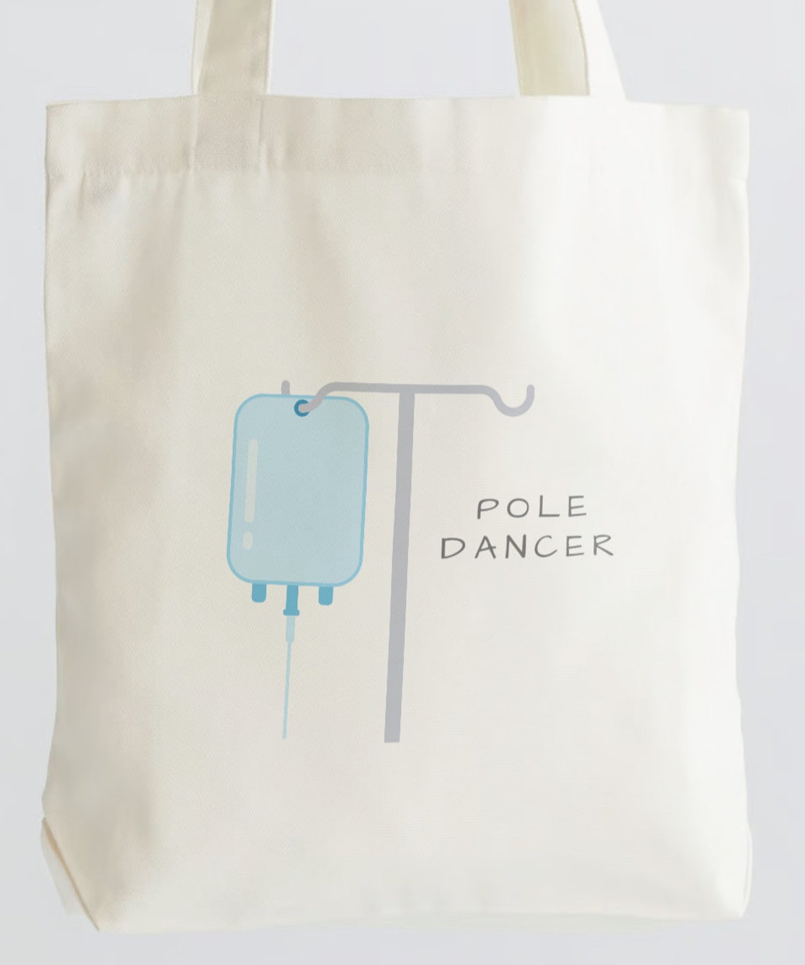Pole Dancer Chemotherapy Bag Canvas Tote Bag - Etsy