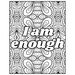 I AM Affirmations Coloring Book - 50 Digital Printable Pages for Self ...