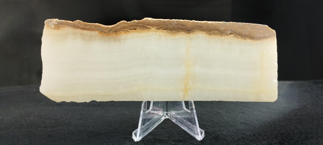 Agate Natural Rough Banded Stone Plate/slab/slab/slice/strip Rocks ...