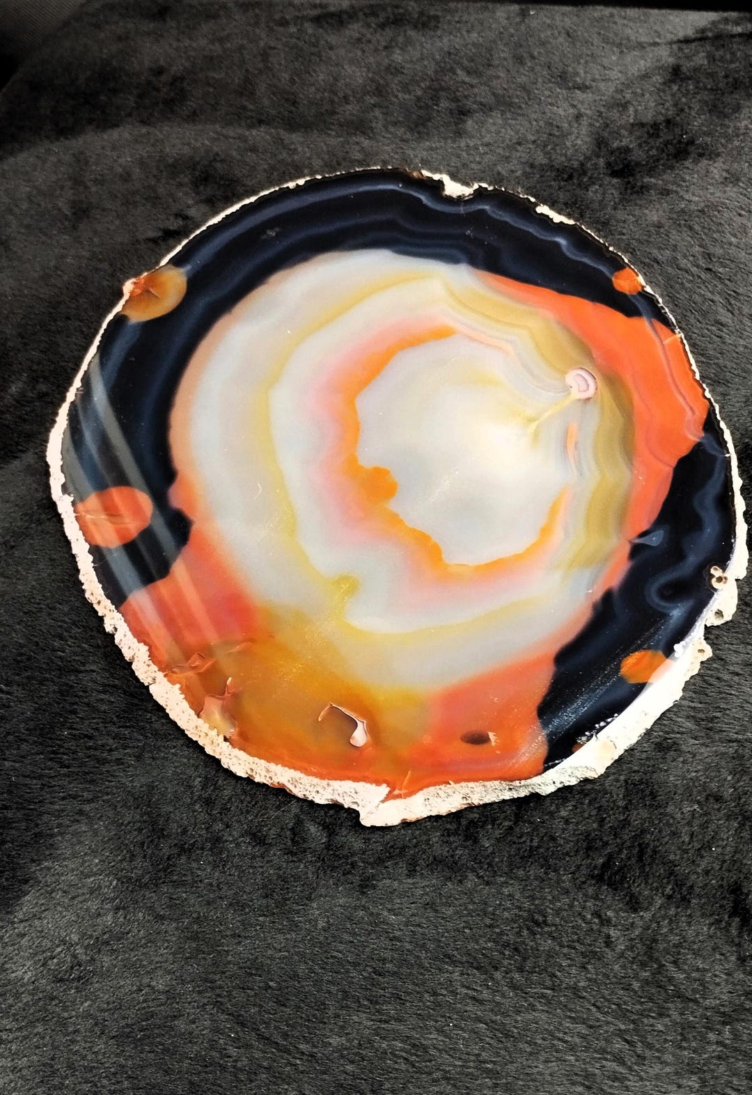 Agate - Banded Stone - Plate/slab/slice - 474g - 250x185x5mm ...
