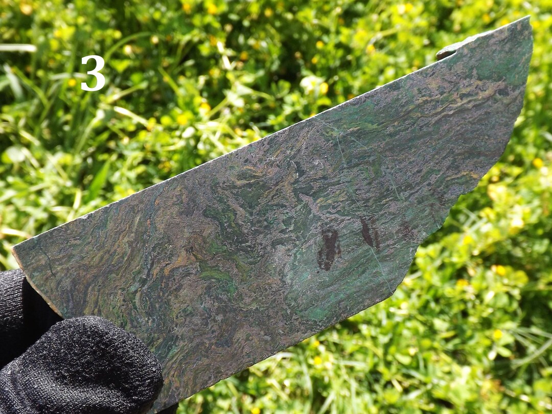 Verdite - Natural Rough Stone - Slab/slab/slice - Stone Cut, Cabochon ...