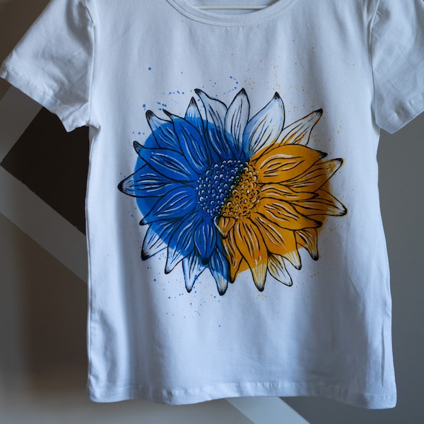 Hand Painted T Shirt - Etsy