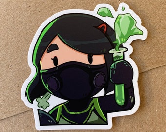 Viper Valorant Chibi - Etsy