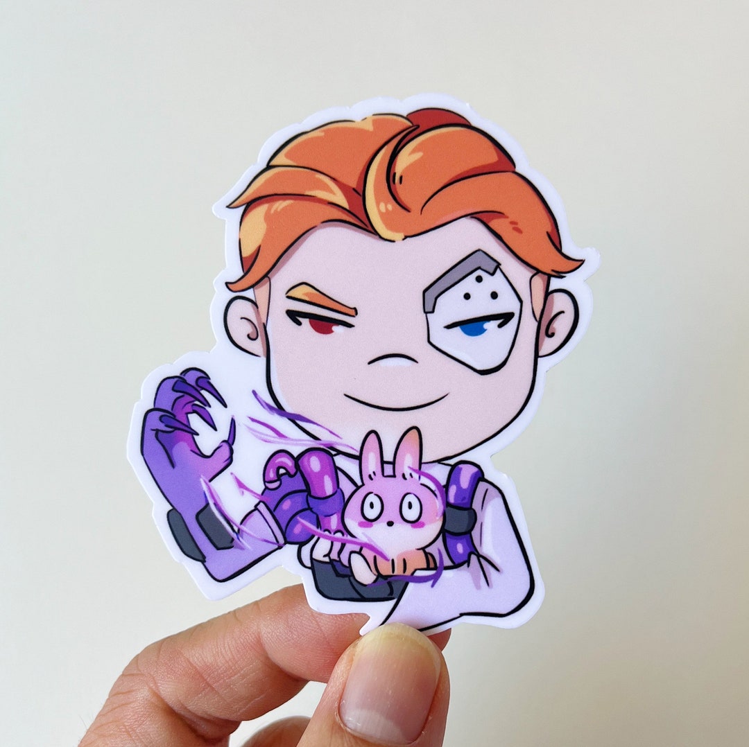 Overwatch Chibi Stickers Moira Sticker Vinyl Stickers Decal Sticker ...
