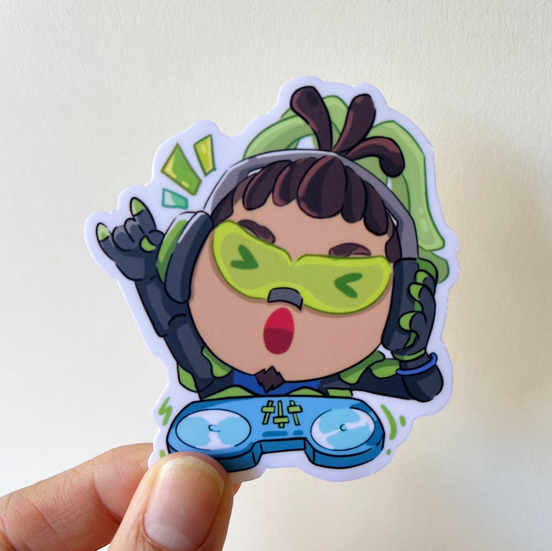 Overwatch Stickers Lucio Sticker Vinyl Stickers Decal Sticker Laptop ...