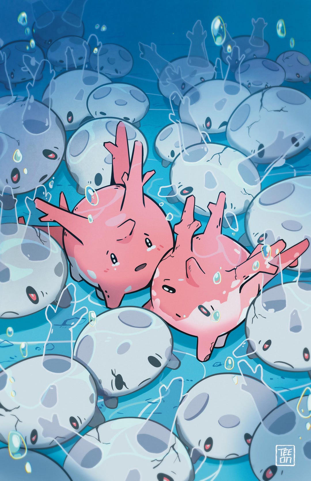 Corsola Family Alolan Corsola Pokemon - Etsy