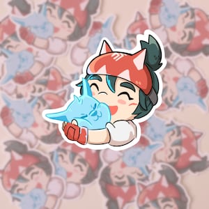 Overwatch Chibi Stickers Kiriko Sticker Vinyl Stickers Decal Sticker ...