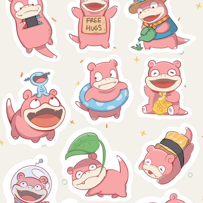 Slowpoke - Etsy