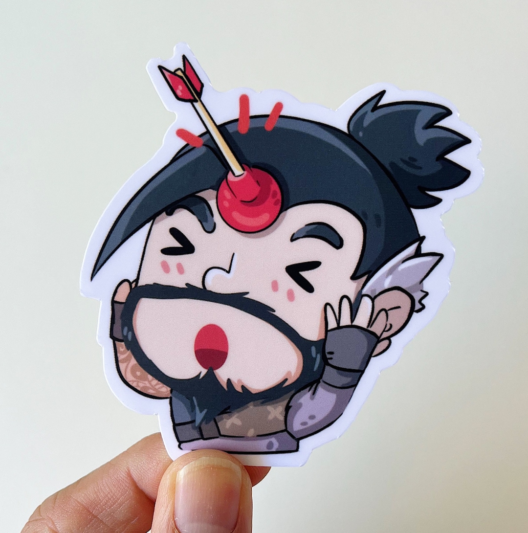 Overwatch Chibi Stickers Hanzo Sticker Vinyl Stickers Decal Sticker ...