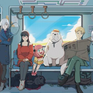 Spy X Family Vacation. Anya,yor and Lloyd Forger - Etsy