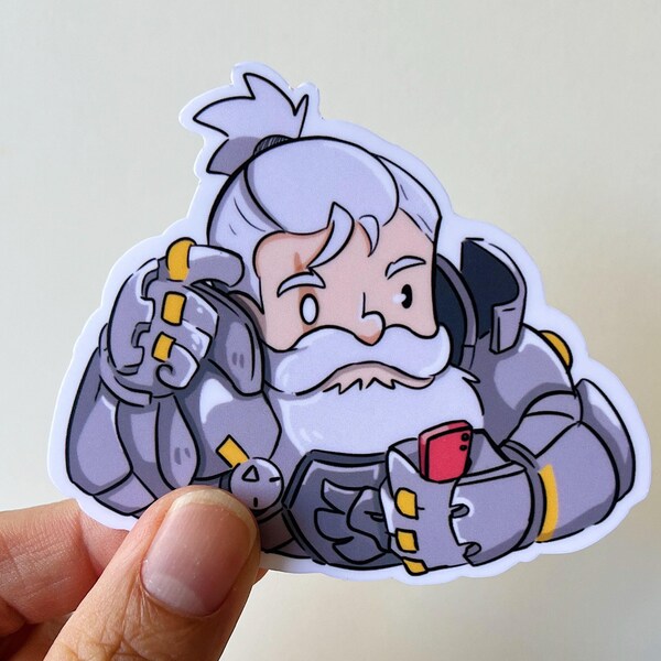 Overwatch Reinhardt Stickers - Etsy