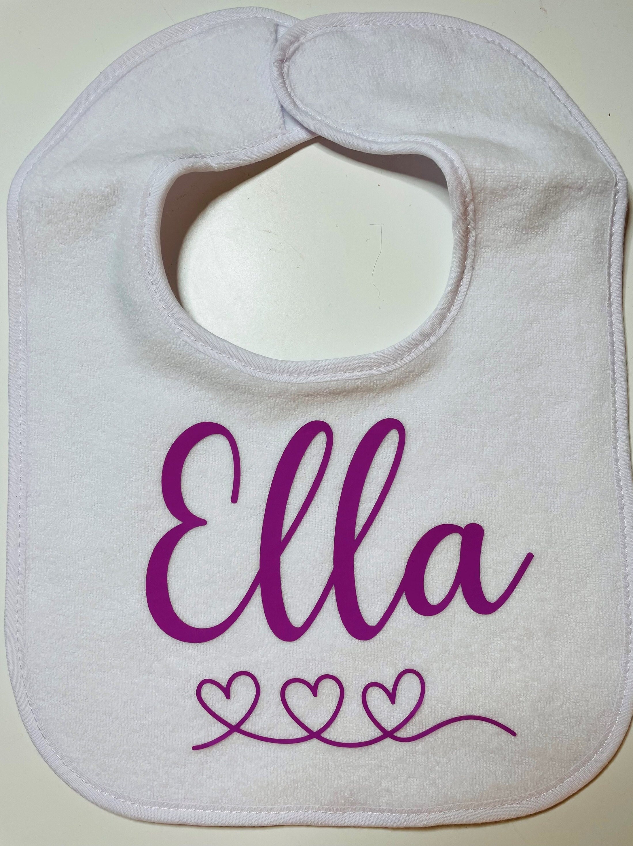 Personalised Name Dribbler, Personalized Baby Bib, Baby Name Dribbler ...