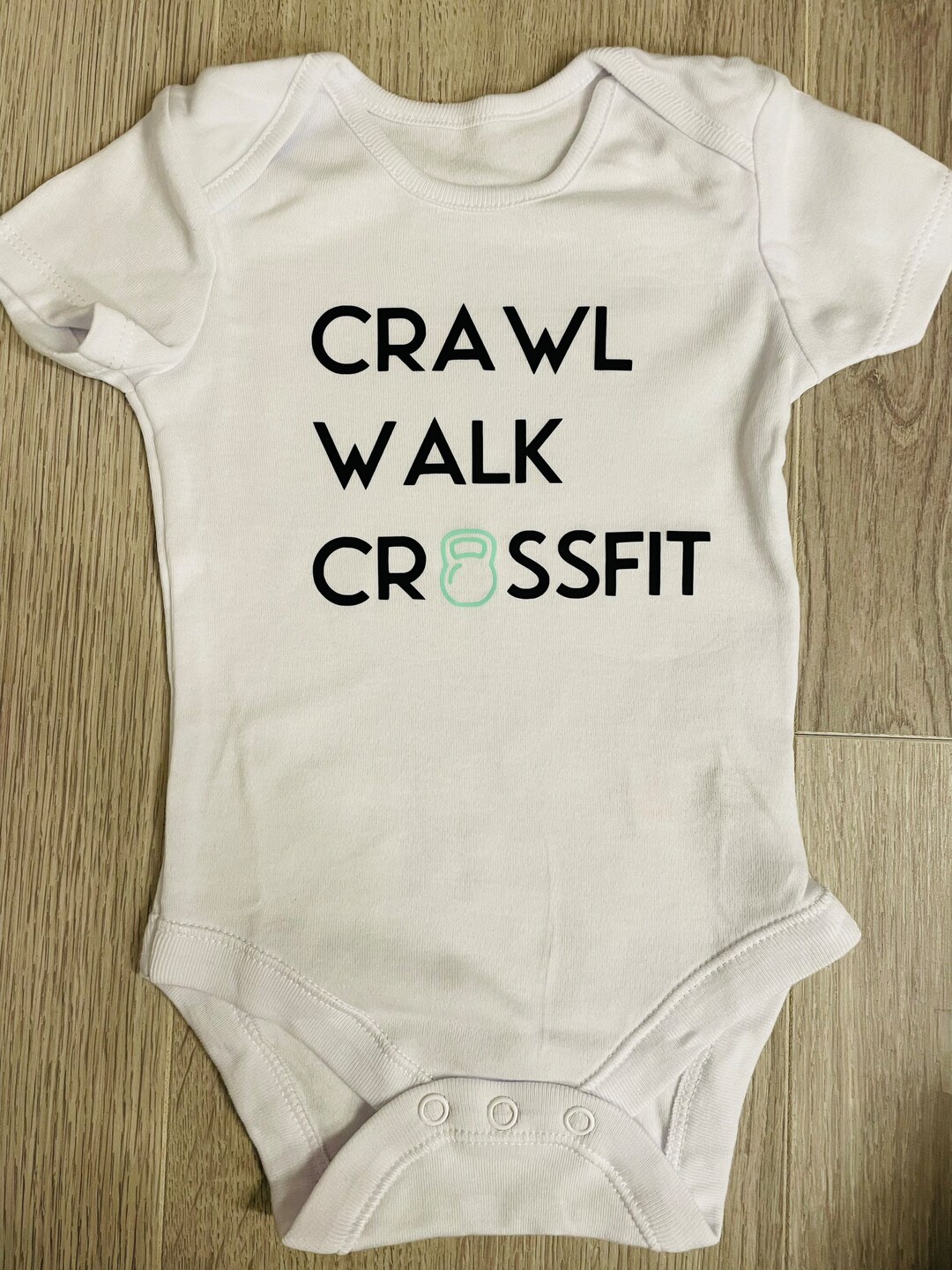 Fitness Baby Vest, Gym Baby Vest, Personalised Baby Vest, New Baby Gift ...