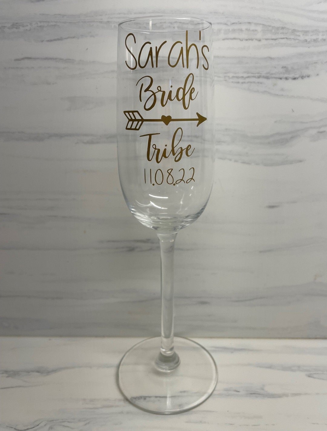 Personalised Bride Tribe Labels, Bride Tribe Decals, Bridal Party Decor ...