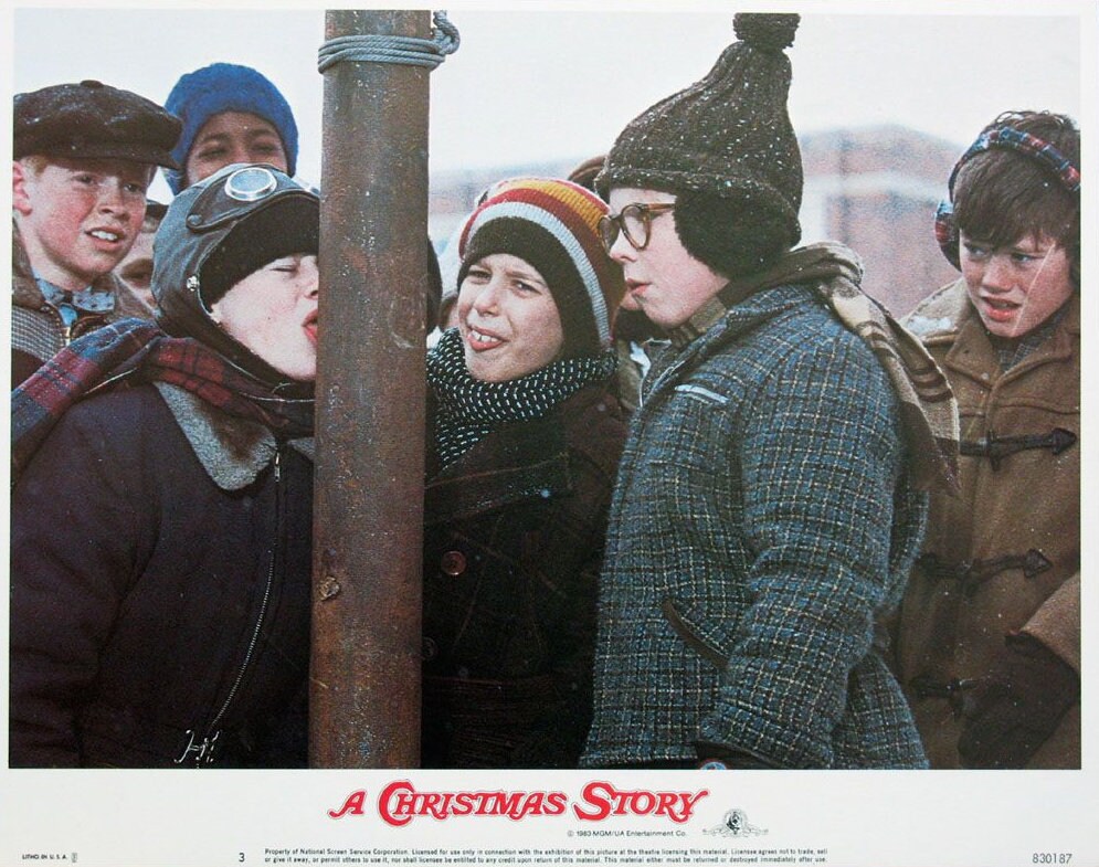 1983 A Christmas Story Movie Poster Print Ralphie Red Ryder HO HO HO - Etsy