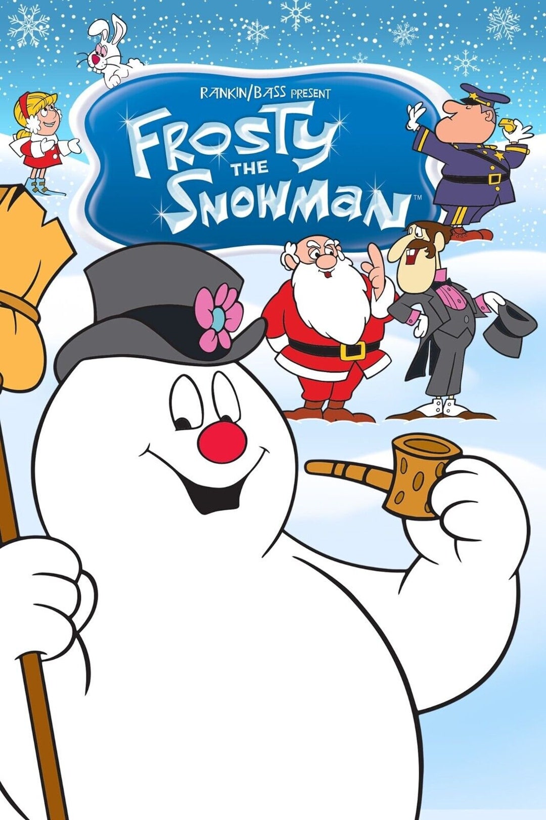 1969 Frosty the Snowman Movie Poster Print Santa Claus Karen Professor ...
