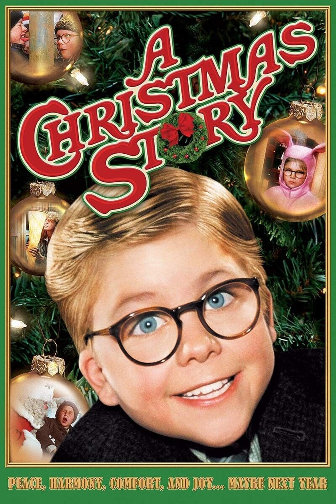 1983 A Christmas Story Movie Poster Print Ralphie Red Ryder HO HO HO - Etsy