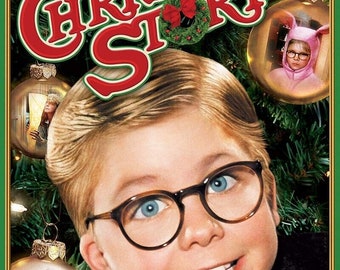1983 A Christmas Story Movie Poster Print Ralphie Red Ryder HO - Etsy