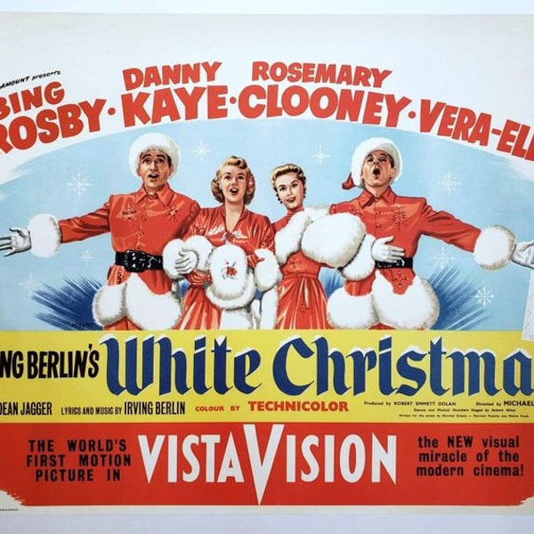 White Christmas Danny Kaye - Etsy