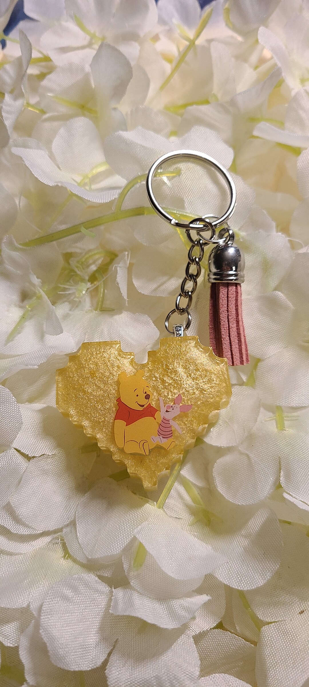 Winnie-the-pooh Inspired Keychains - Etsy