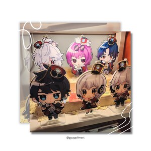 Honkai Star Rail Conductor Acrylic Standees Chibi Cute Anime - Etsy