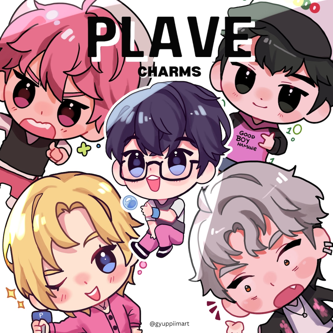 Virtual Idol Mini Charms Kpop Keychains Vtuber - Etsy