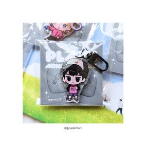 Virtual Idol Mini Charms Kpop Keychains Vtuber - Etsy