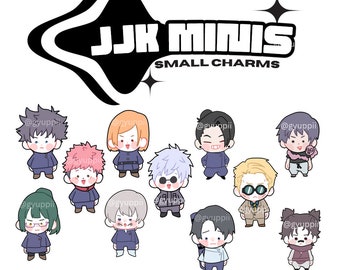 JJK Acrylic Keychain Charms - Etsy