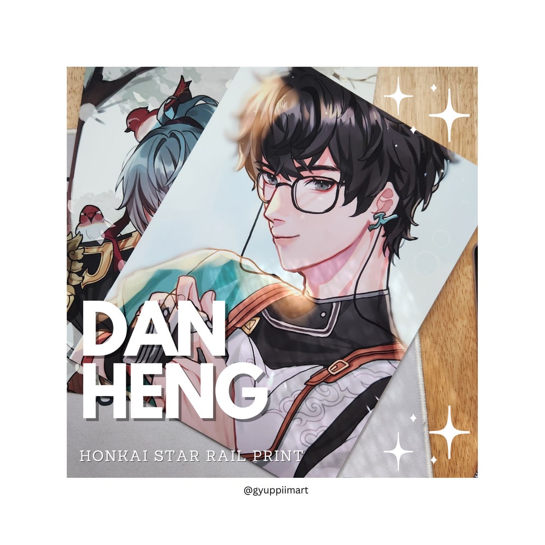 Honkai Star Rail Letter Sized Prints Dan Heng - Etsy