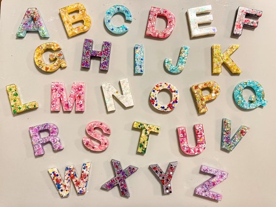 Alphabet Magnets | Etsy